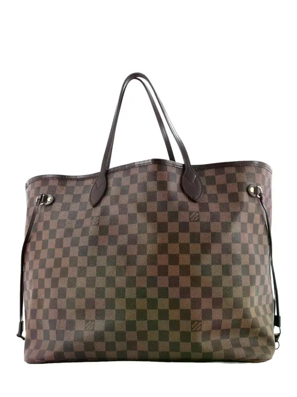 LOUIS VUITTON Neverfull Damier Gm Tote Bag - Brown