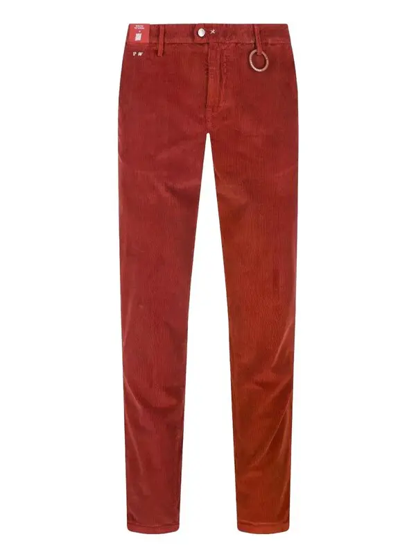 TRAMAROSSA Luis Velvet Trousers - Red