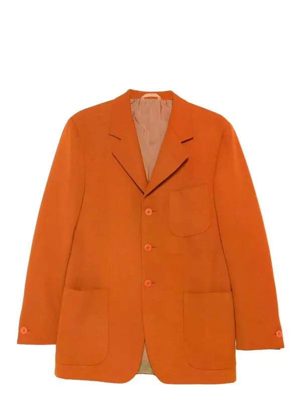 ROMEO GIGLI 1990s Single-breasted Blazer - Orange