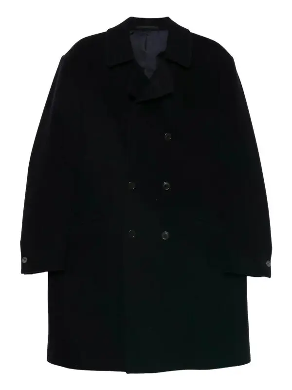 ROMEO GIGLI 1990s Double-breasted Coat - Blue