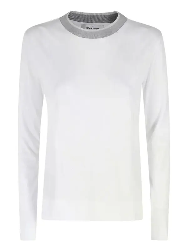 GRAN SASSO Crew-neck T-shirt - White
