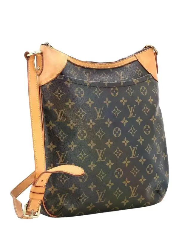 LOUIS VUITTON Odeon Handbag Monogram Canvas Mm - Brown