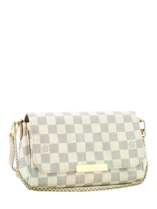 LOUIS VUITTON Favorite Damier Pm Crossbody Bag - White