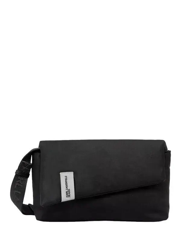 Karl Lagerfeld Logo-detail Cross Body Bag - Black