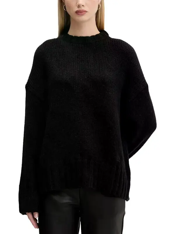 Hugo Round-neck Sweater - Black