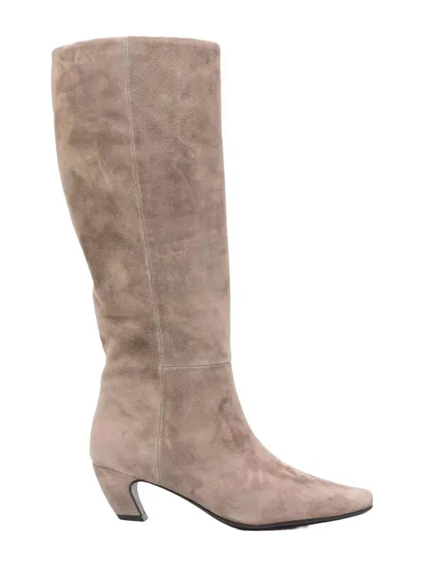 MARC ELLIS 55mm Pointed Boots - Grey
