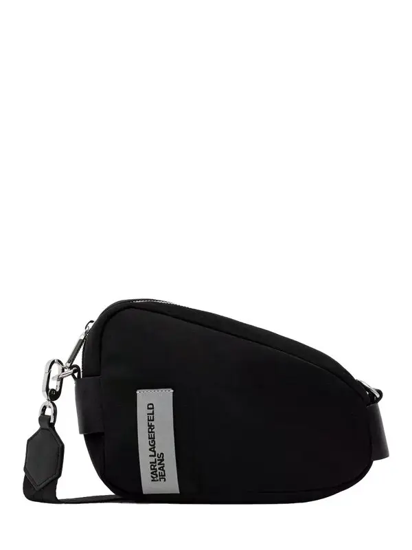 Karl Lagerfeld Zip-fastening Cross Body Bag - Black