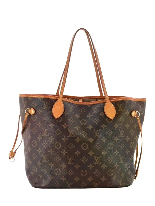 LOUIS VUITTON Neverfull Monogram Canvas Mm Tote Bag - Brown