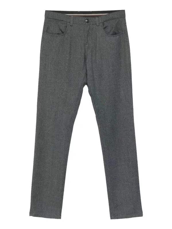 Canali Wool Trousers - Grey