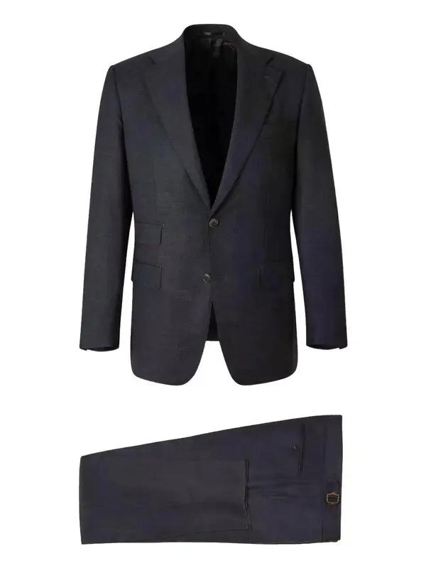ATELIER MUNRO Double-breasted Evening Suit - Blue