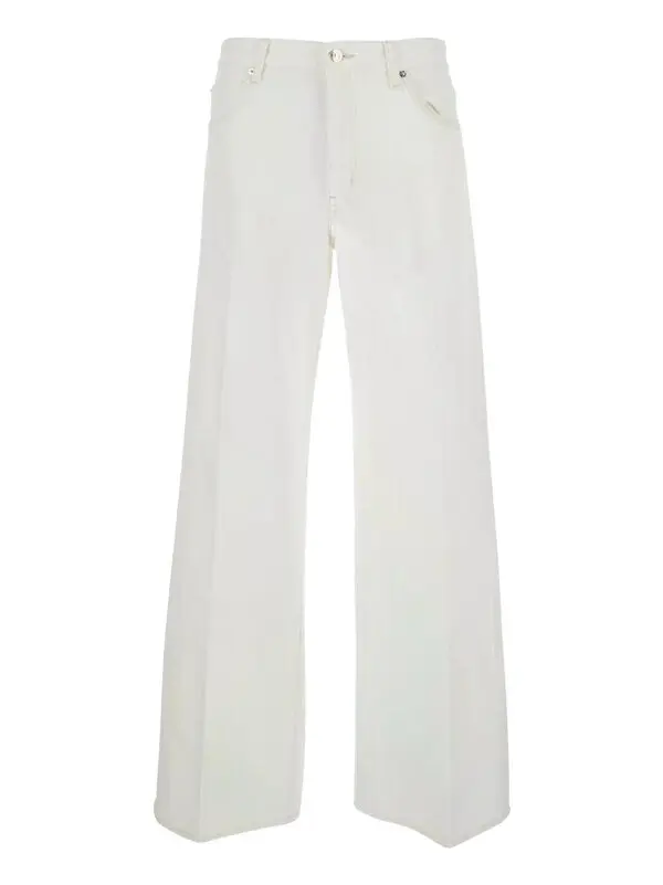 FRAME The Stroll Five-pocket Jeans - White