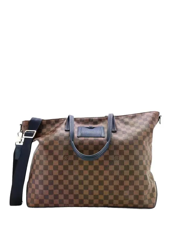 LOUIS VUITTON Pocket Cabas Damier Tote Bag - Brown