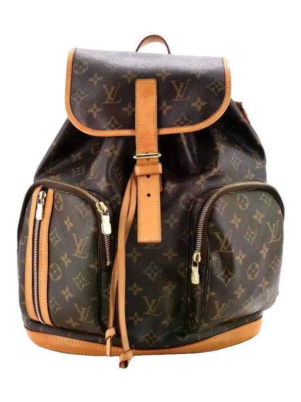 LOUIS VUITTON Bosphore Monogram Canvas Backpack - Brown