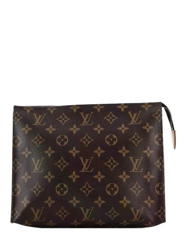 LOUIS VUITTON Toiletry Pouch 26 Monogram Canvas - Brown