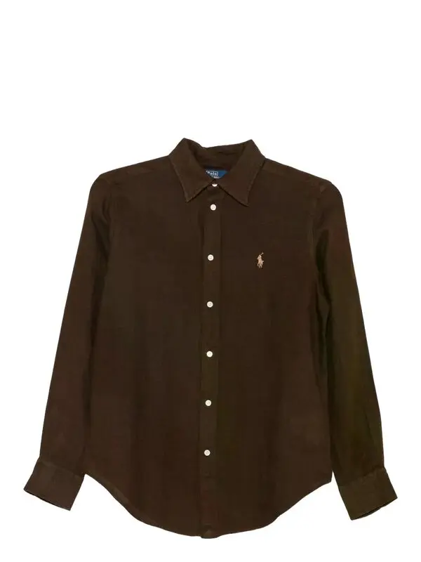 Polo Ralph Lauren Button-through Shirt - Brown