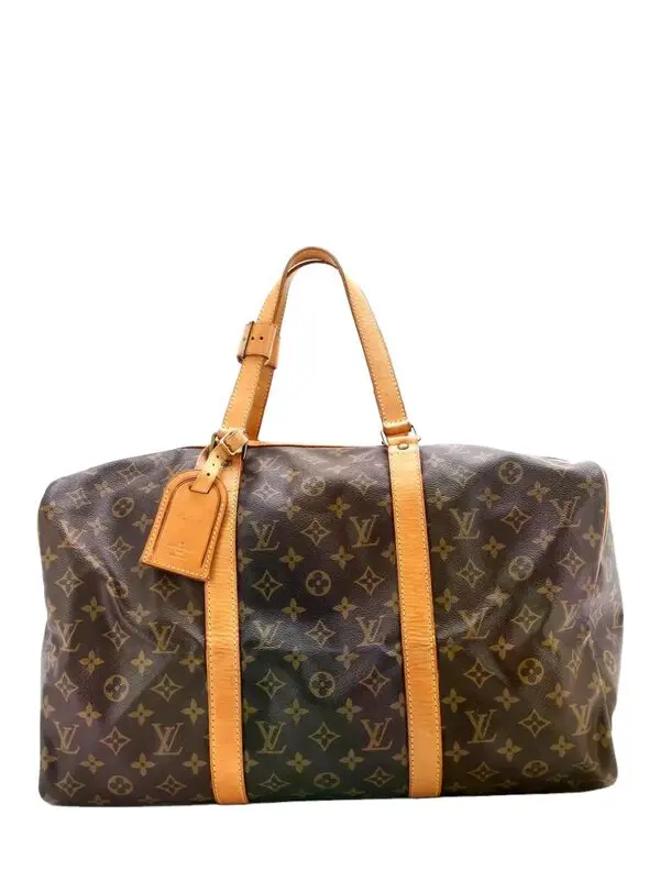 LOUIS VUITTON Sac Souple Handbag Monogram Canvas 45 - Brown