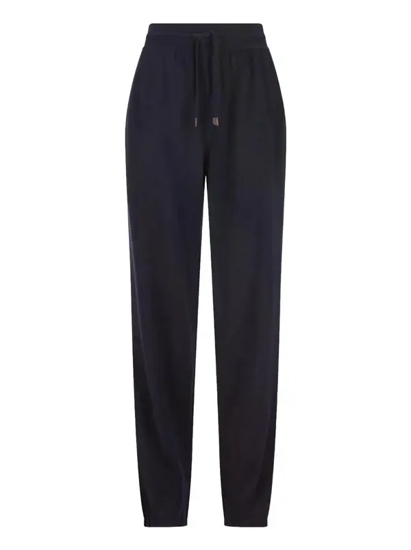 Loro Piana Merano Drawstring Track Pants - Blue
