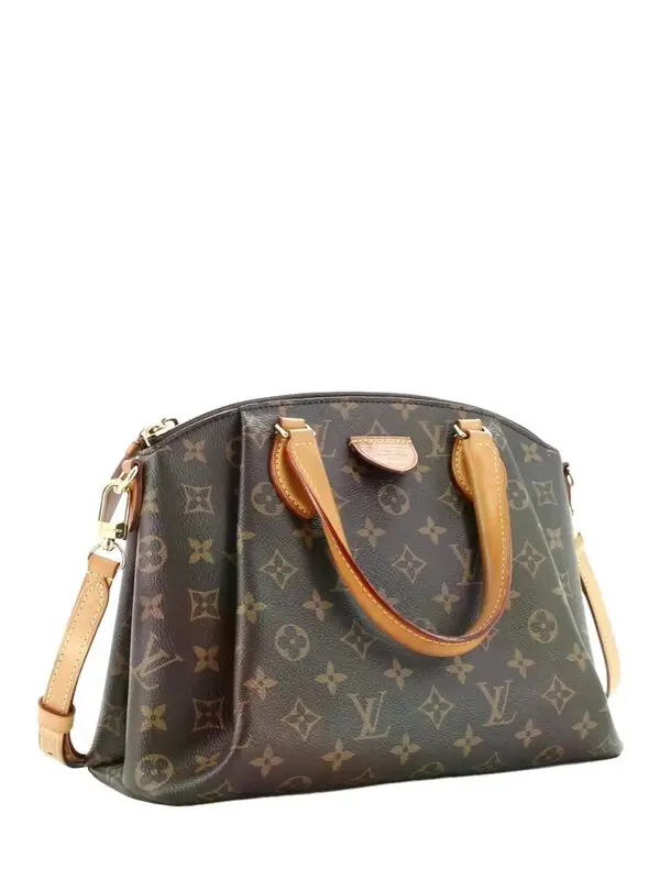 LOUIS VUITTON Rivoli Handbag Monogram Canvas - Brown