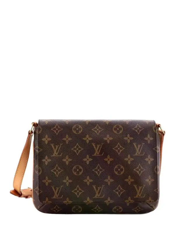 LOUIS VUITTON Musette Tango Handbag - Brown