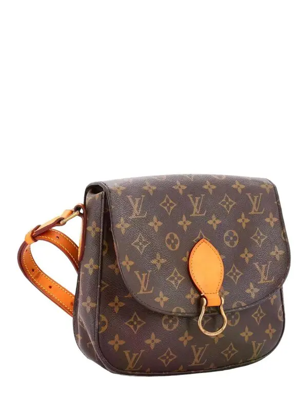 LOUIS VUITTON Saint Cloud Gm Monogram Canvas Crossbody Bag - Brown