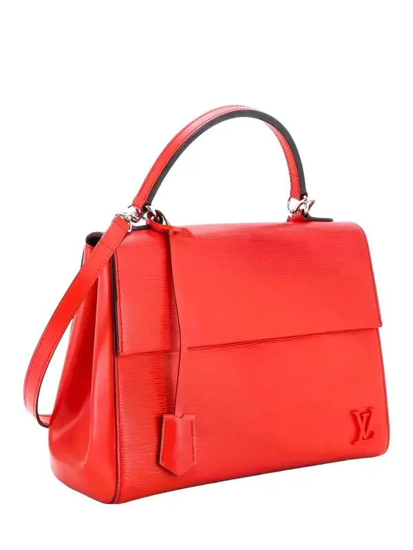 LOUIS VUITTON Cluny Top Handle Mm Satchel - Red