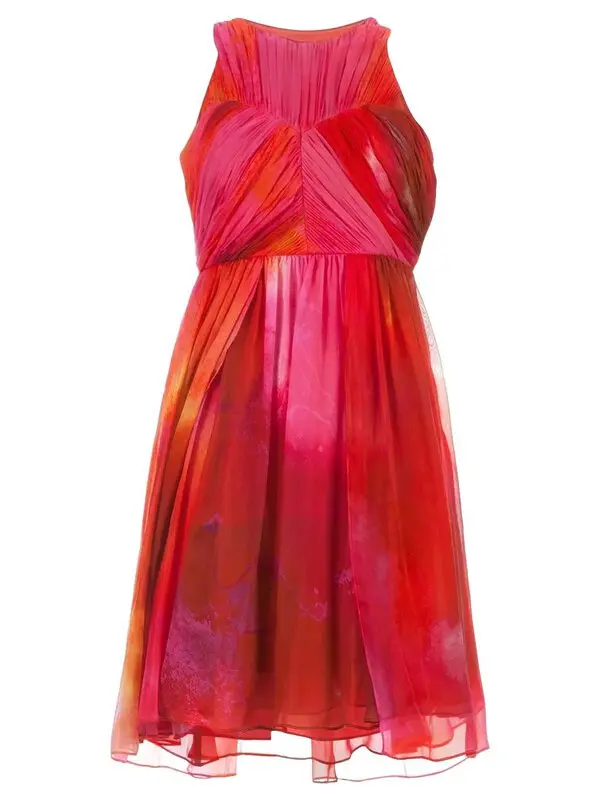 Matthew Williamson Sleeveless Silk Dress - Pink