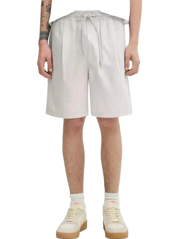 A BATHING APE® Cotton Drawstring Shorts - Grey
