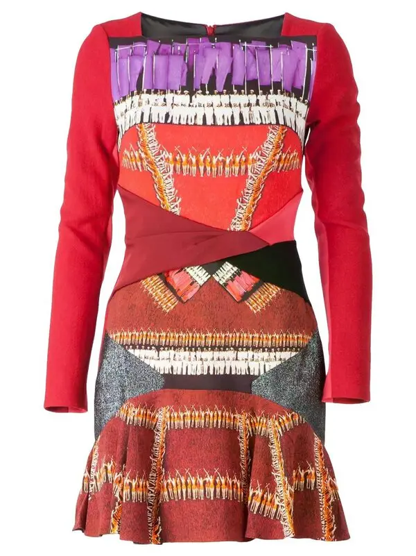 PETER PILOTTO Twist Dress - Red
