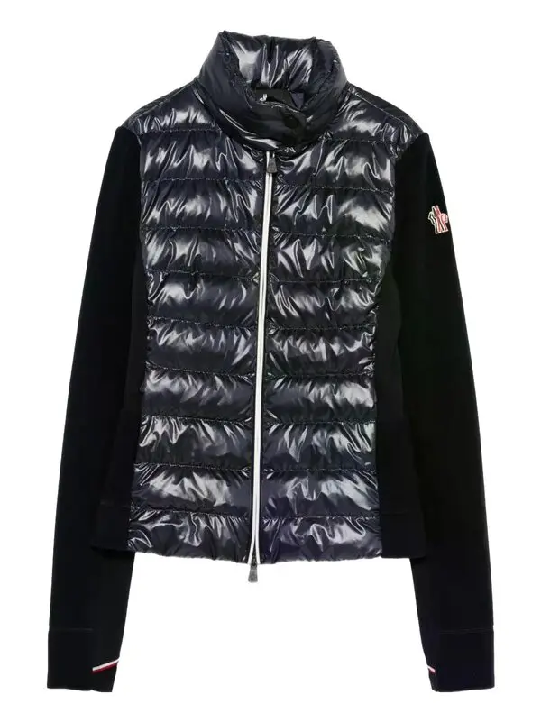 Moncler Padded Zip-up Jacket - Blue