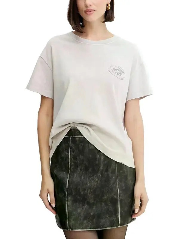 Patrizia Pepe Logo-print T-shirt - Neutrals