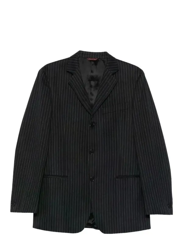 ROMEO GIGLI 1990s Pinstriped Suit - Grey