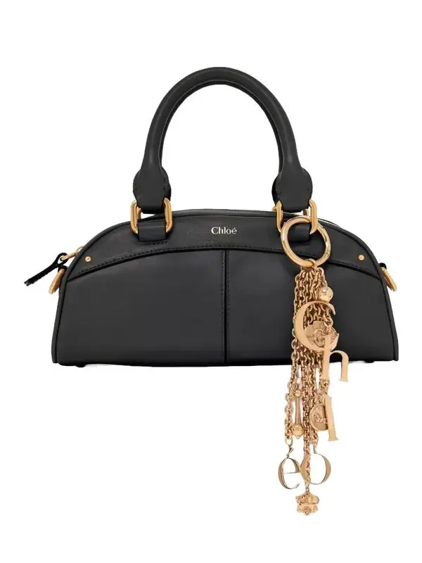 Chloé Charm-detail Shoulder Bag - Black