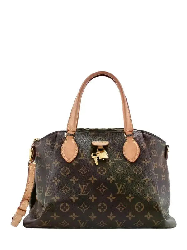LOUIS VUITTON Rivoli Handbag Monogram Canvas - Brown