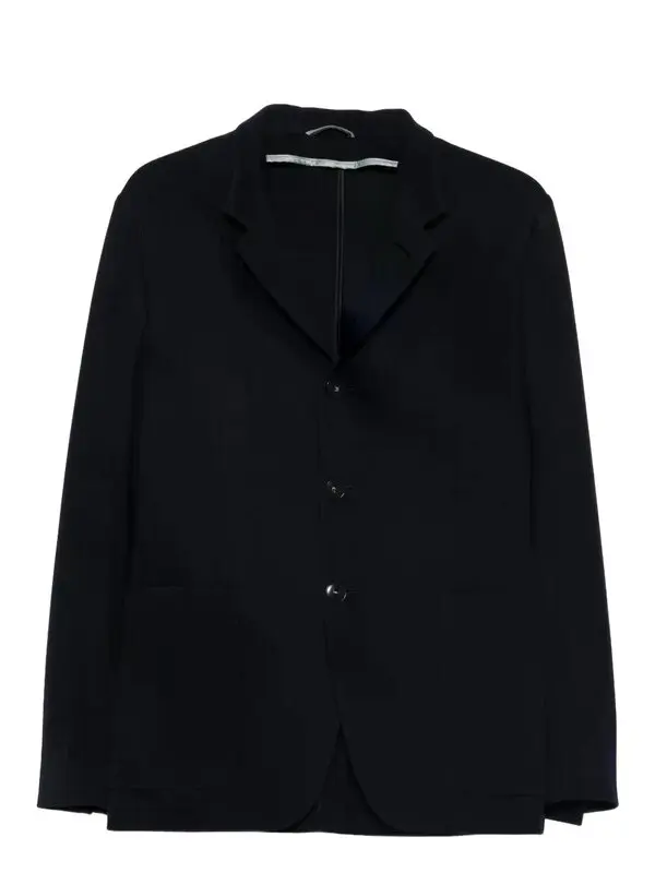 Canali Three-button Patch-pocket Blazer - Blue