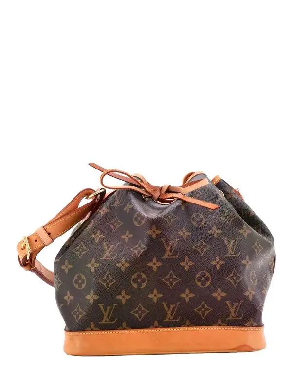 LOUIS VUITTON Petit Noe Nm Handbag Monogram Canvas - Brown
