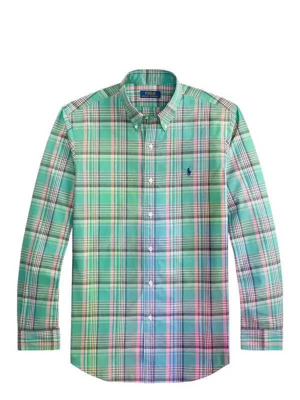 Polo Ralph Lauren Checked Long-sleeve Shirt - Green