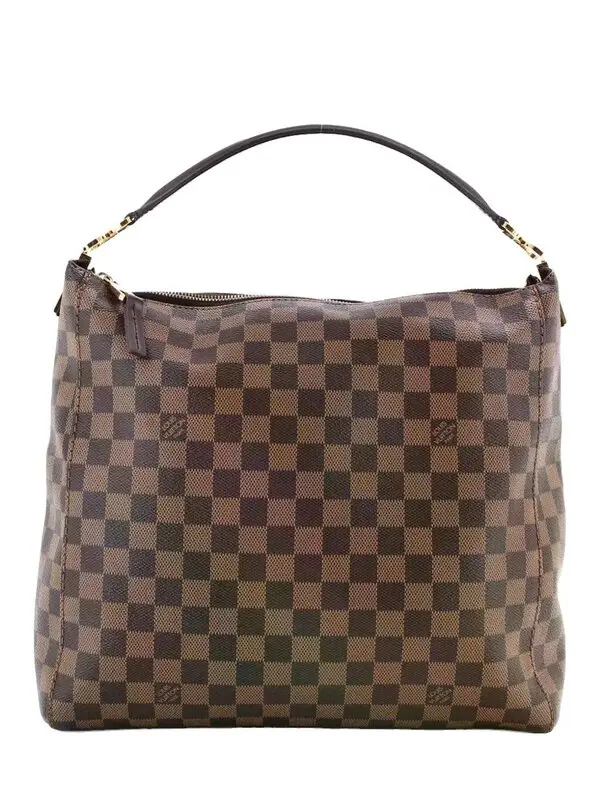 LOUIS VUITTON Portobello Handbag Damier Pm - Brown