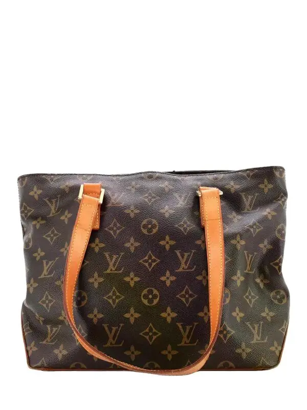 LOUIS VUITTON Cabas Piano Monogram Canvas Tote - Brown