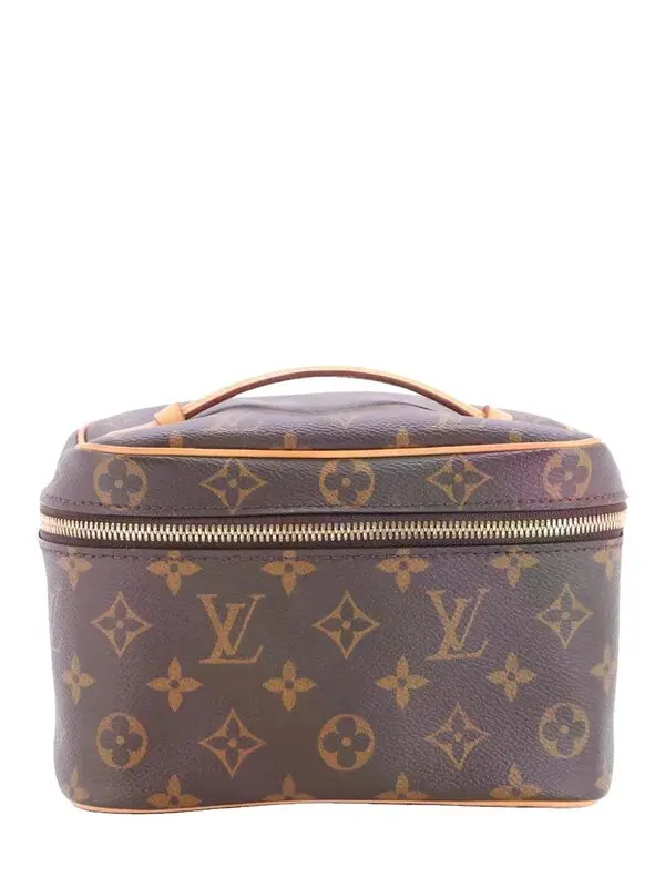 LOUIS VUITTON Vanity Case Monogram Canvas Mini Pouch - Brown