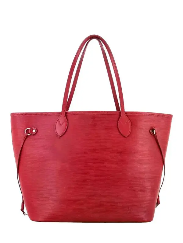 LOUIS VUITTON Epi Leather Neverfull Pm Tote Bag - Red