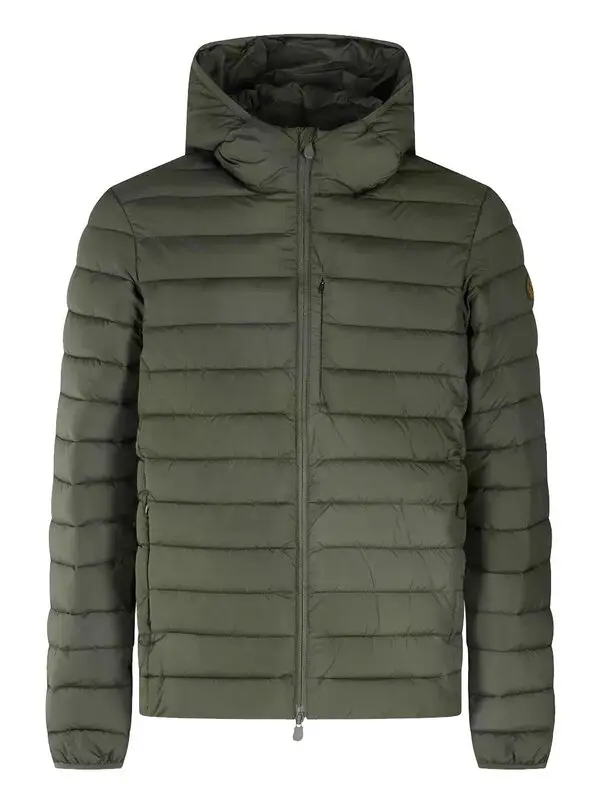 SAVE THE DUCK Juncus Hooded Jacket - Green