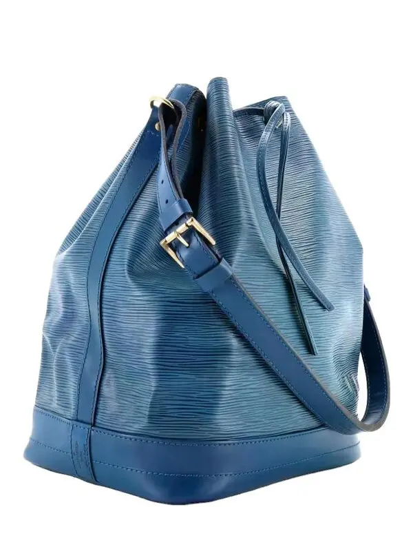 LOUIS VUITTON Noe Handbag Epi Leather Large Bucket Bag - Blue