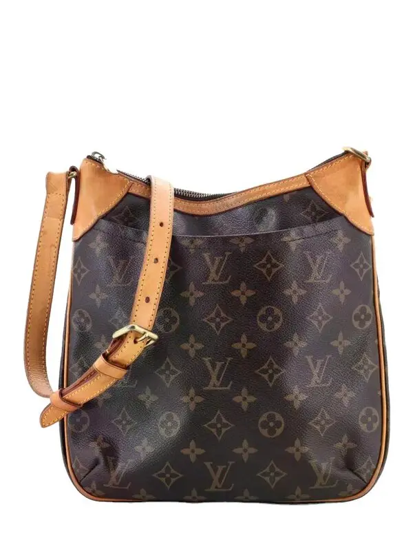 LOUIS VUITTON Odeon Handbag Monogram Canvas Pm - Brown