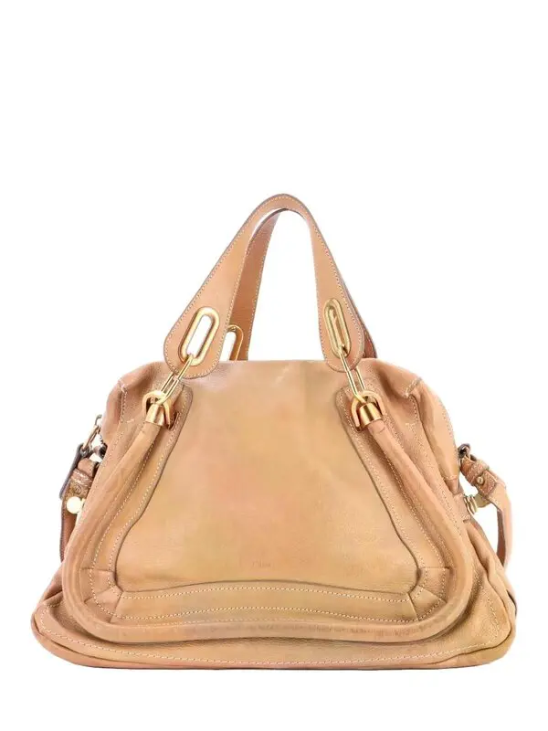 Chloé Paraty Top Handle Satchel - Brown