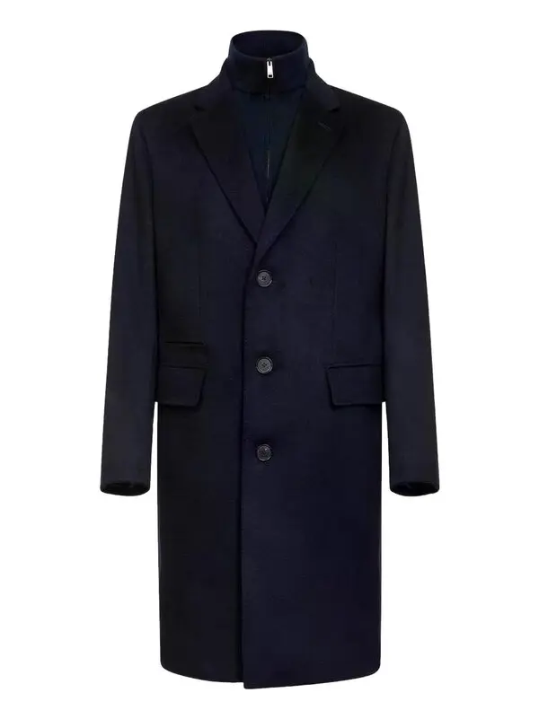 Zegna Flap-pocket Coat - Blue