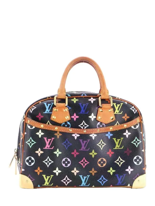 LOUIS VUITTON Trouville Handbag Monogram Multicolor Satchel - Multicolour