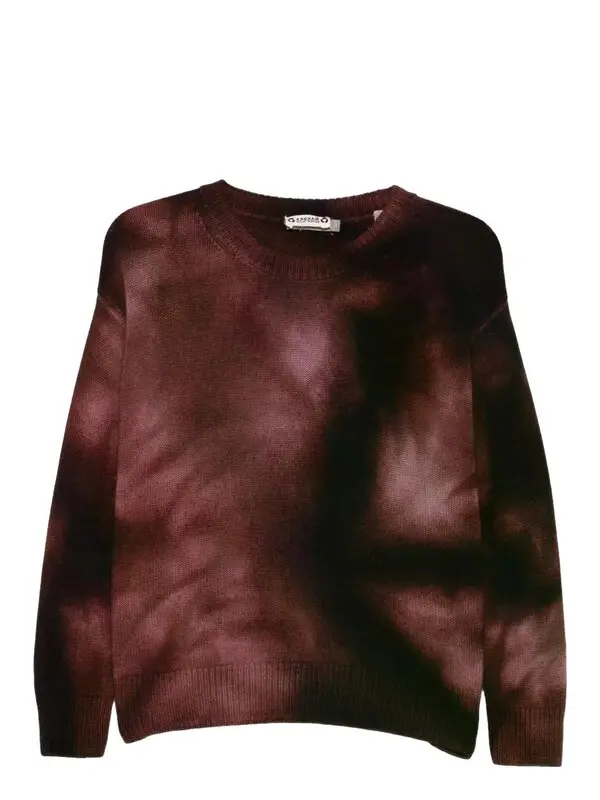 A.N.G.E.L.O. VINTAGE UPCYCLING Tie-dye Sweater - Brown