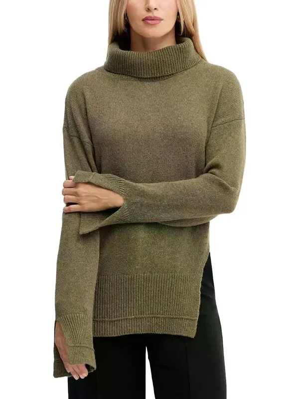 SIMONA CORSELLINI Turtleneck Sweater - Green