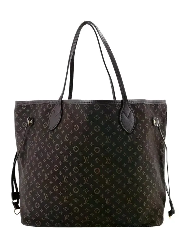 LOUIS VUITTON Neverfull Monogram Idylle Mm Tote Bag - Brown