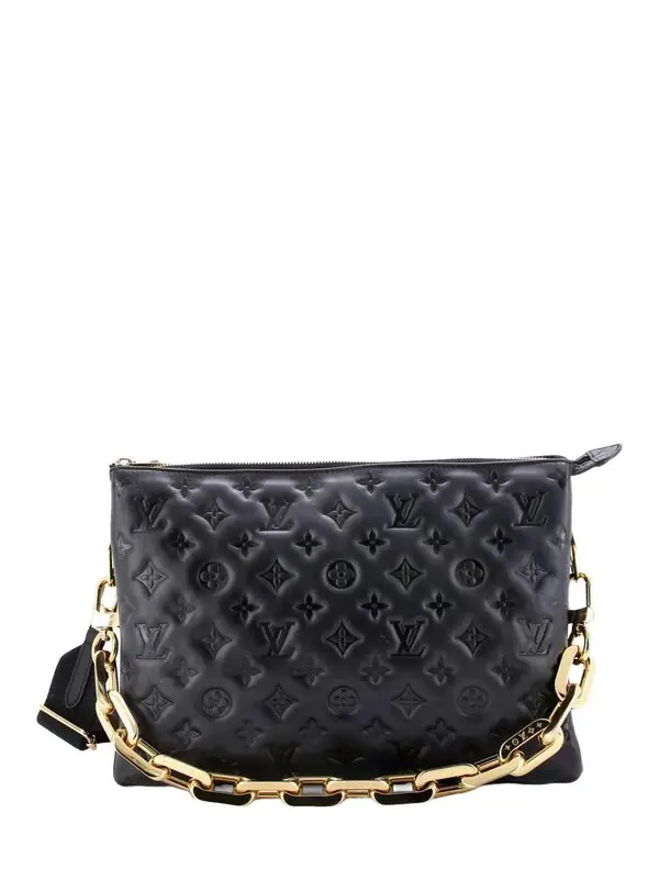 LOUIS VUITTON Coussin Mm Crossbody Bag - Black